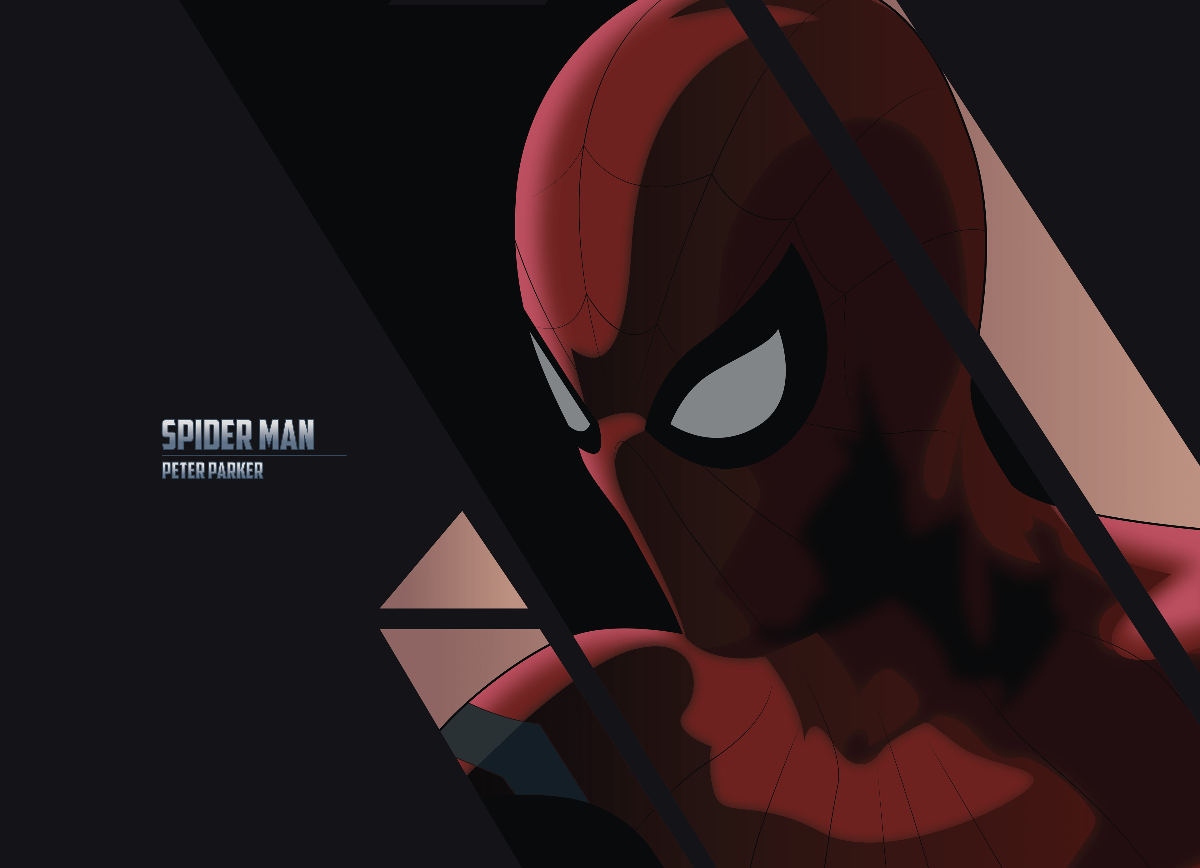 Spiderman Minimal Wallpapers - Top Free Spiderman Minimal Backgrounds ...