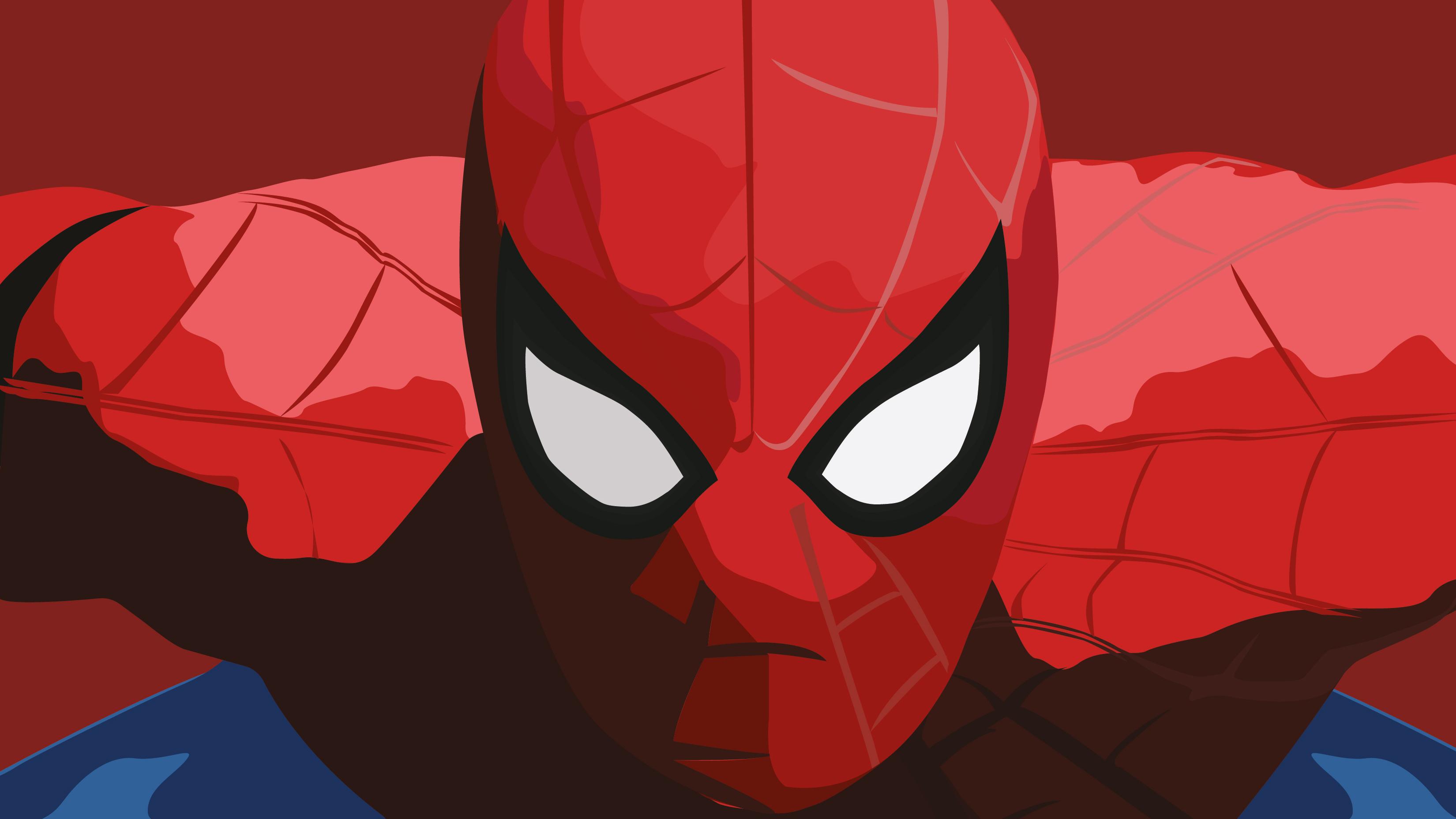 Spiderman Minimal Wallpapers - Top Free Spiderman Minimal Backgrounds ...