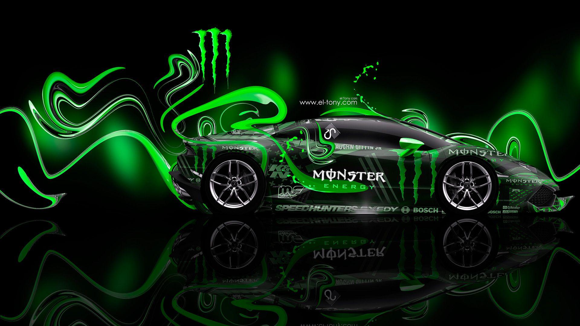 Monster Energy Car Wallpapers - Top Free Monster Energy Car Backgrounds ...