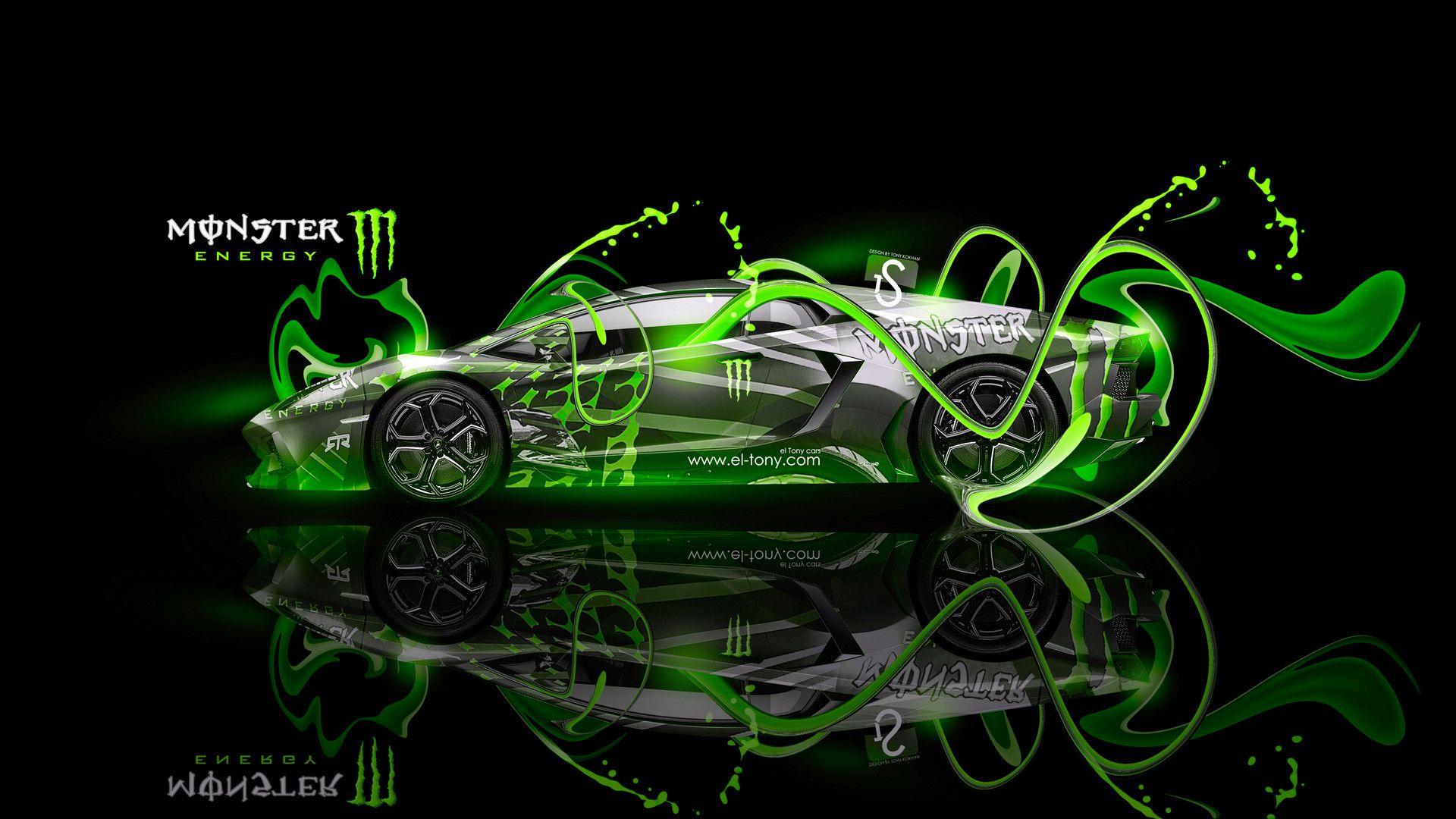Monster Energy Car Wallpapers - Top Free Monster Energy Car Backgrounds ...