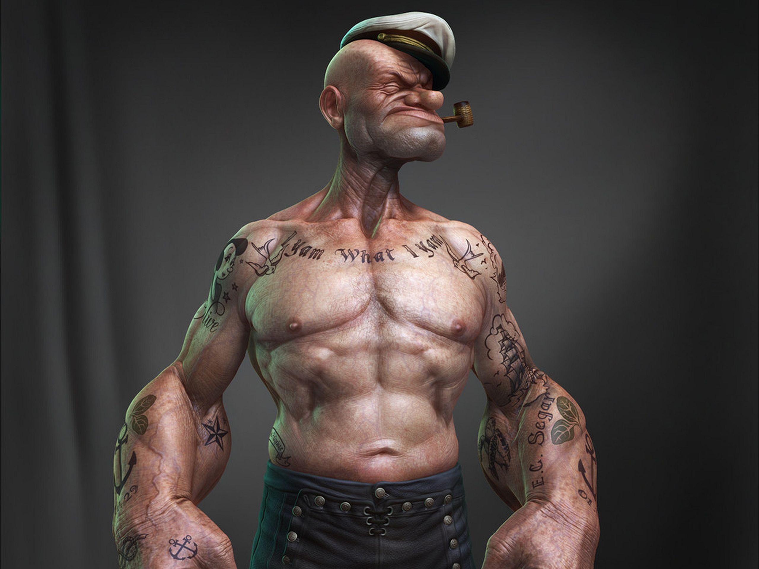 Cartoon Bodybuilder Wallpapers - Top Free Cartoon Bodybuilder ...