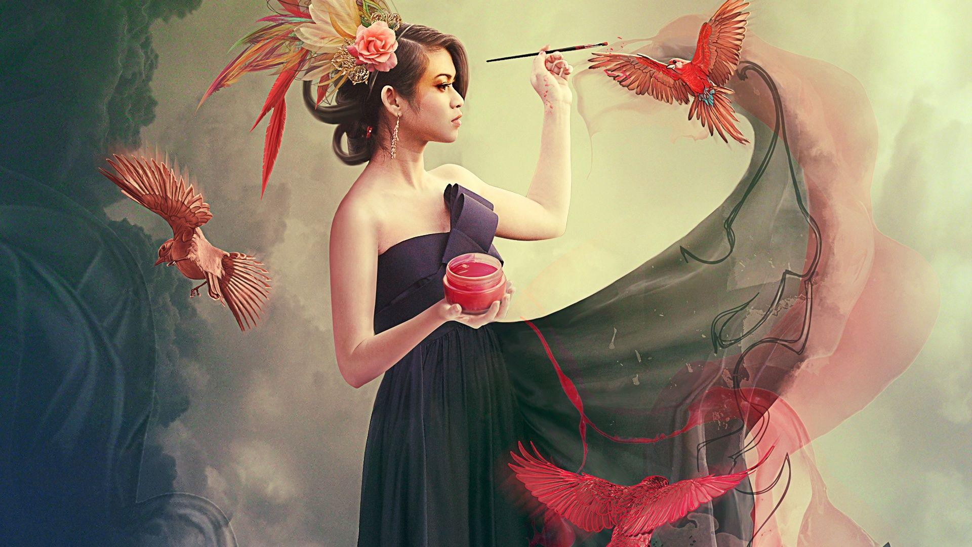 Cute Fantasy Girl Wallpapers - Top Free Cute Fantasy Girl Backgrounds ...