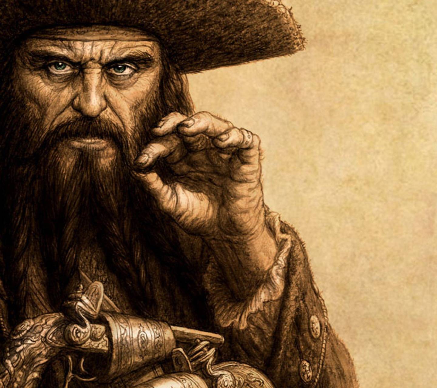 Blackbeard Wallpapers - Top Free Blackbeard Backgrounds - WallpaperAccess