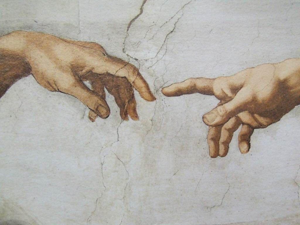 Michelangelo Hands Wallpapers - Top Free Michelangelo Hands Backgrounds ...