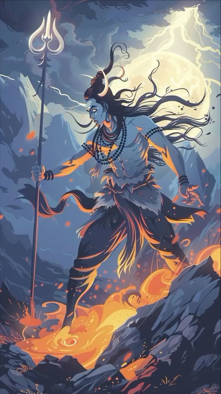 Mahadev Art Wallpapers - Top Free Mahadev Art Backgrounds - WallpaperAccess