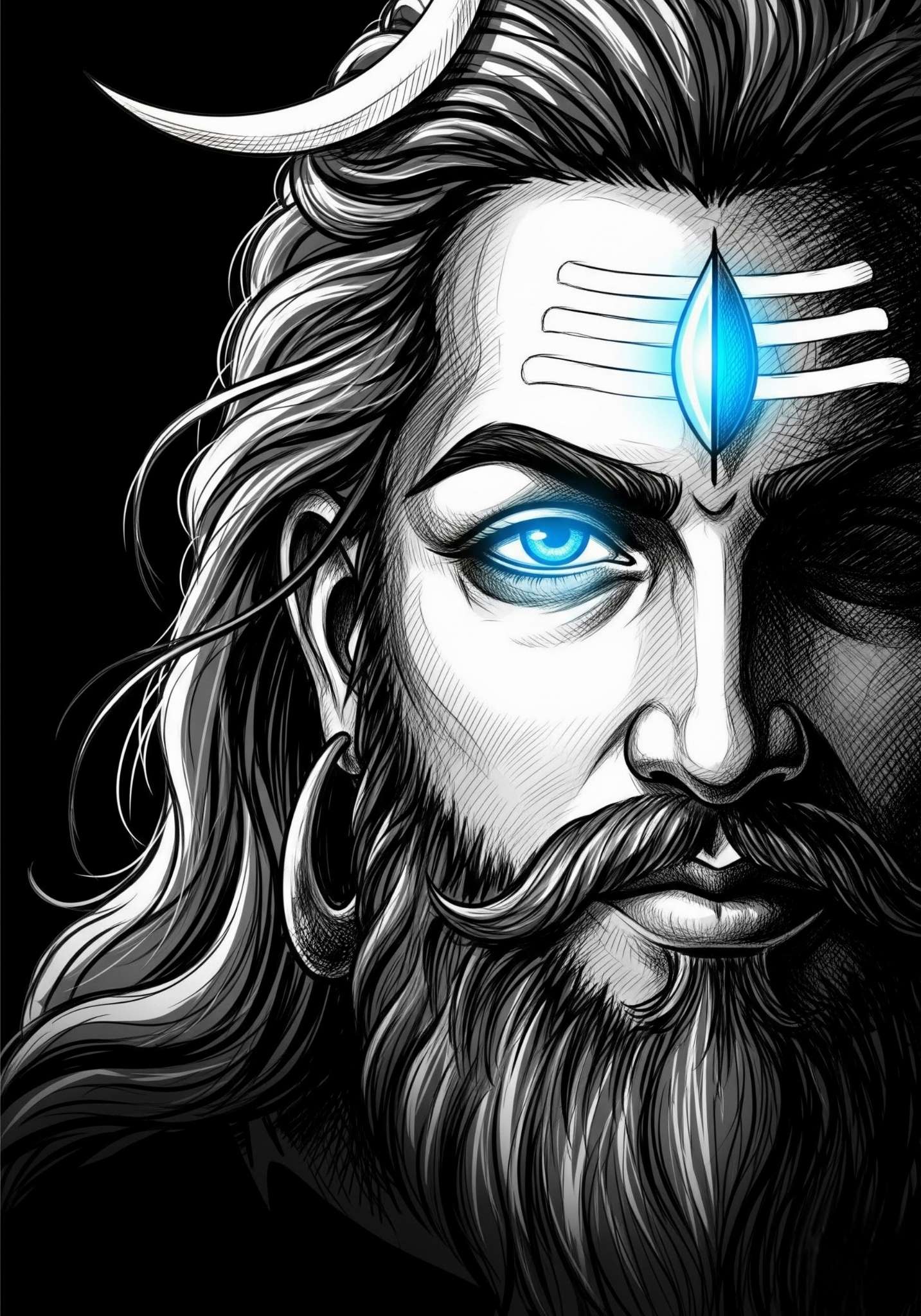 Mahadev Art Wallpapers - Top Free Mahadev Art Backgrounds - WallpaperAccess