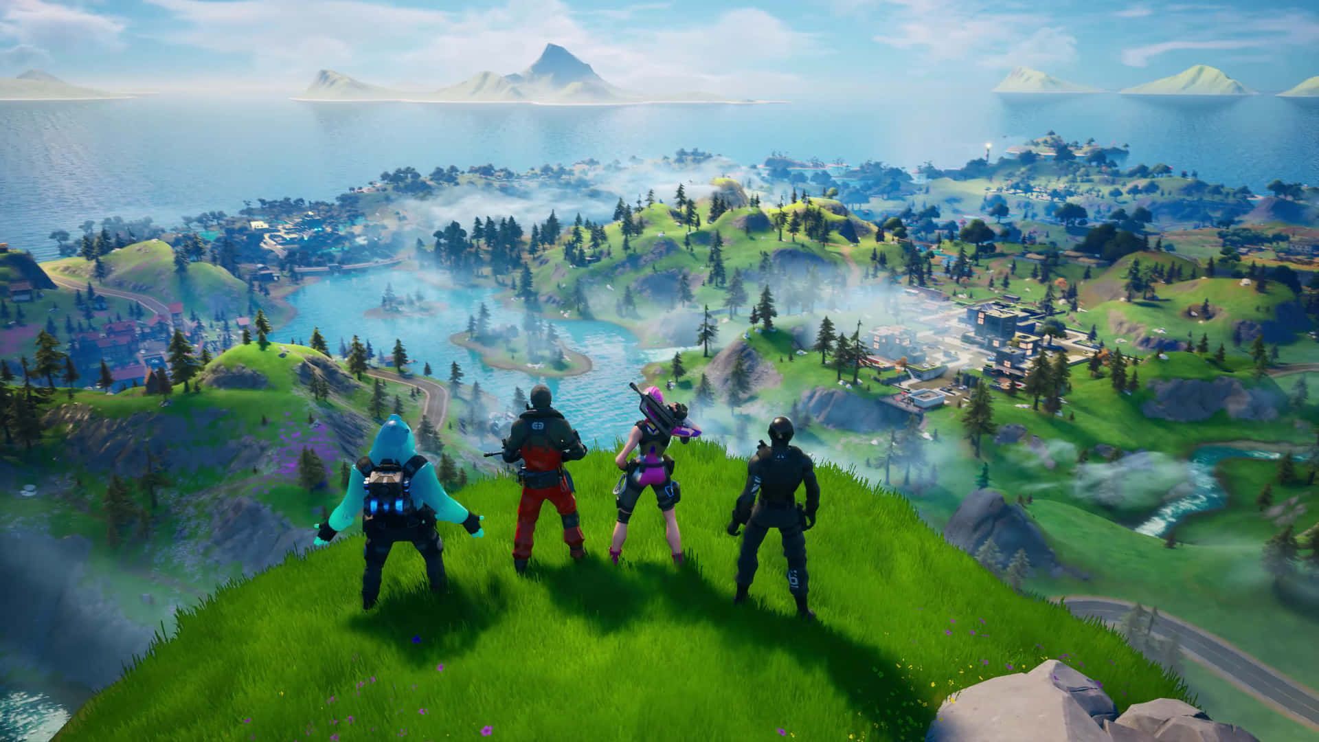 Fortnite Landscape Wallpapers - Top Free Fortnite Landscape Backgrounds ...