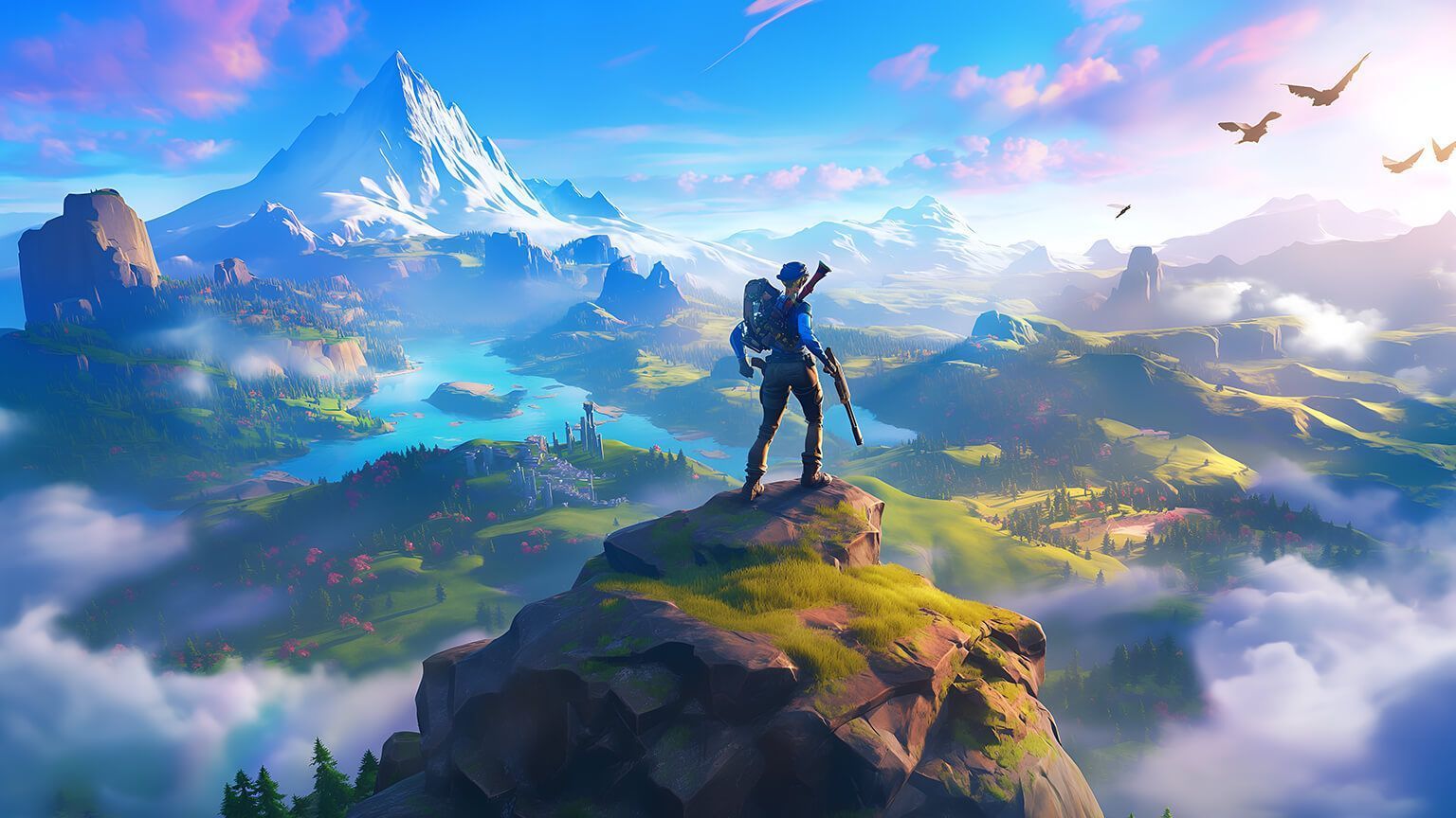 Fortnite Landscape Wallpapers - Top Free Fortnite Landscape Backgrounds ...