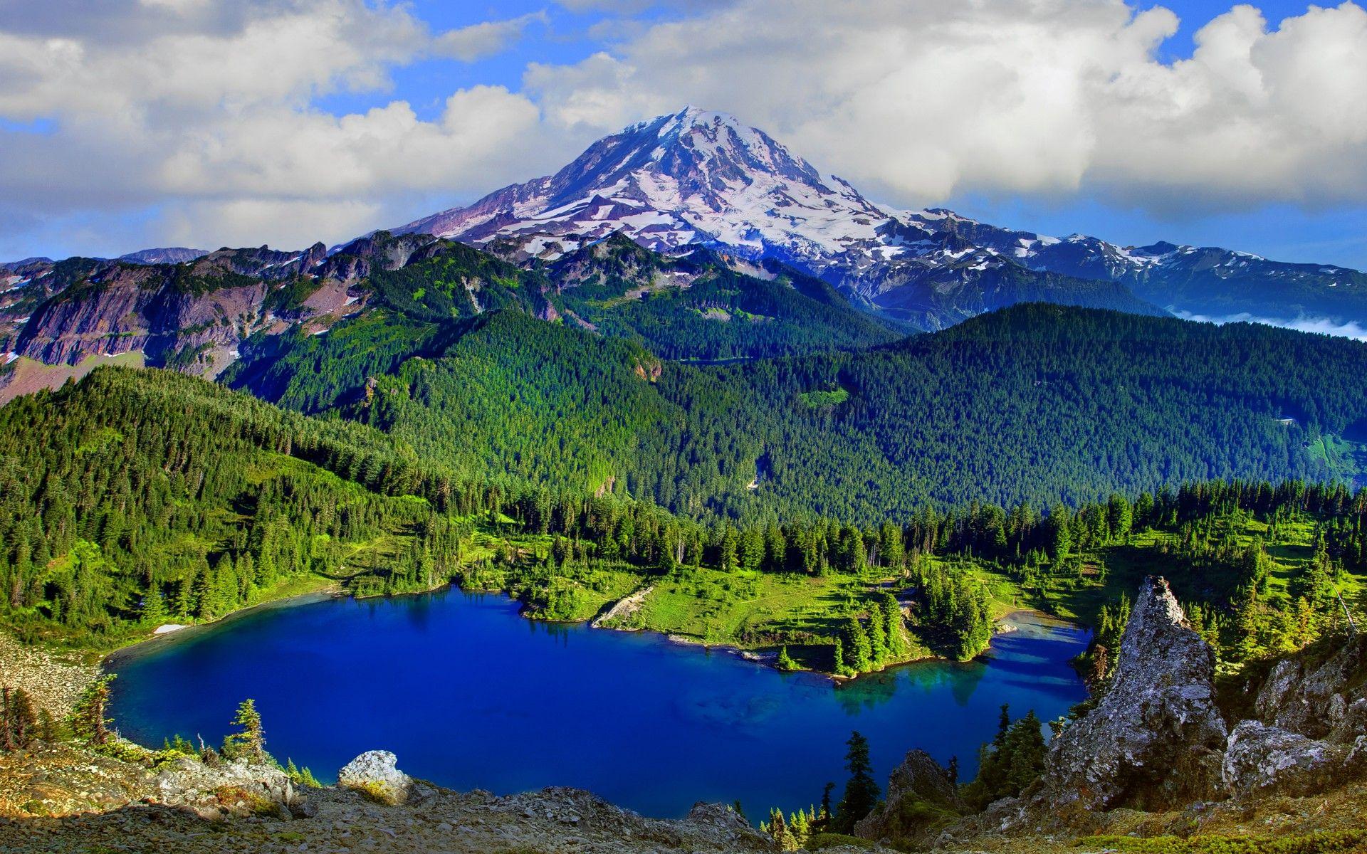 Mt. Rainier Wallpapers - Top Free Mt. Rainier Backgrounds - WallpaperAccess