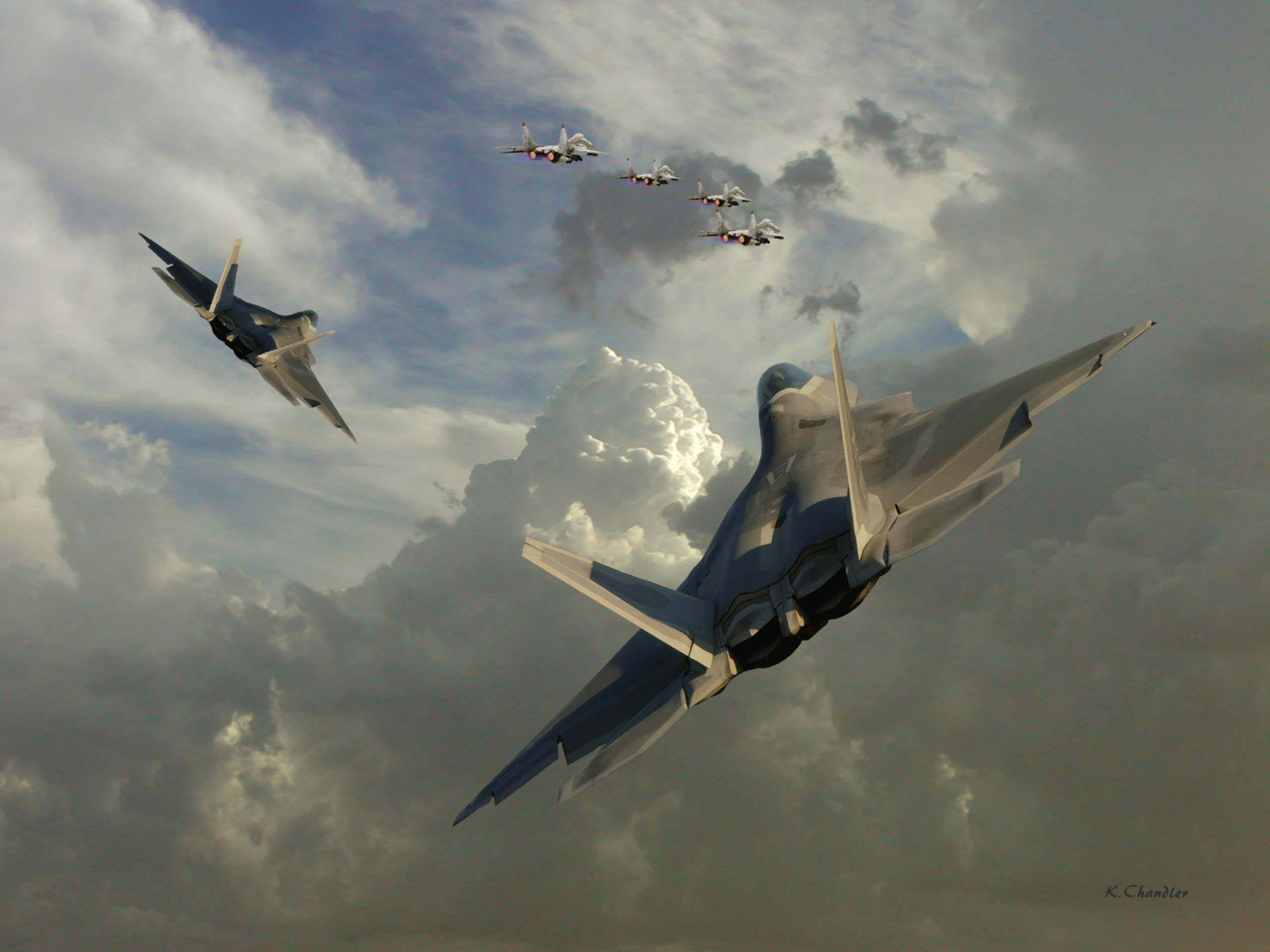 Lockheed Martin F-22 Raptor Wallpapers - Top Free Lockheed Martin F-22 ...