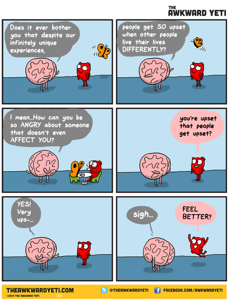 Heart And Brain: An Awkward Yeti Collection Wallpapers - Top Free Heart ...