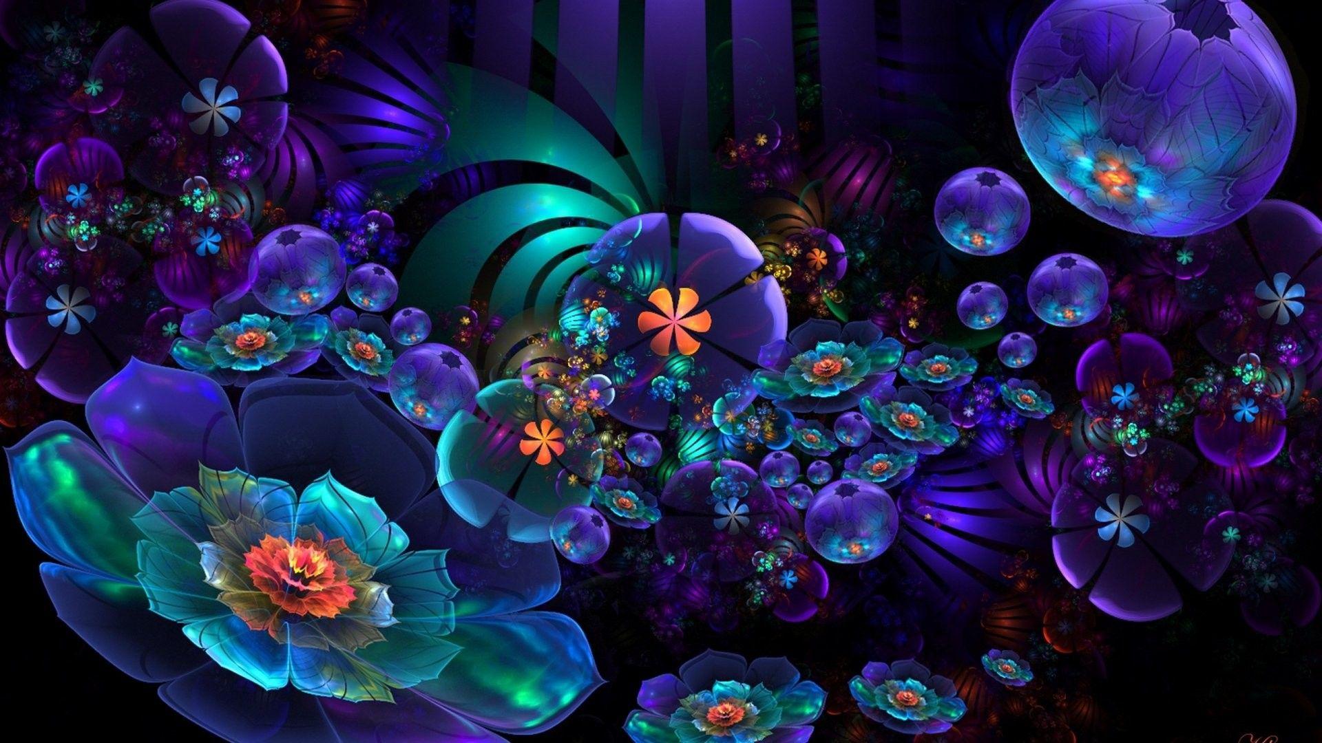 Fractal Flower Wallpapers Top Free Fractal Flower Backgrounds