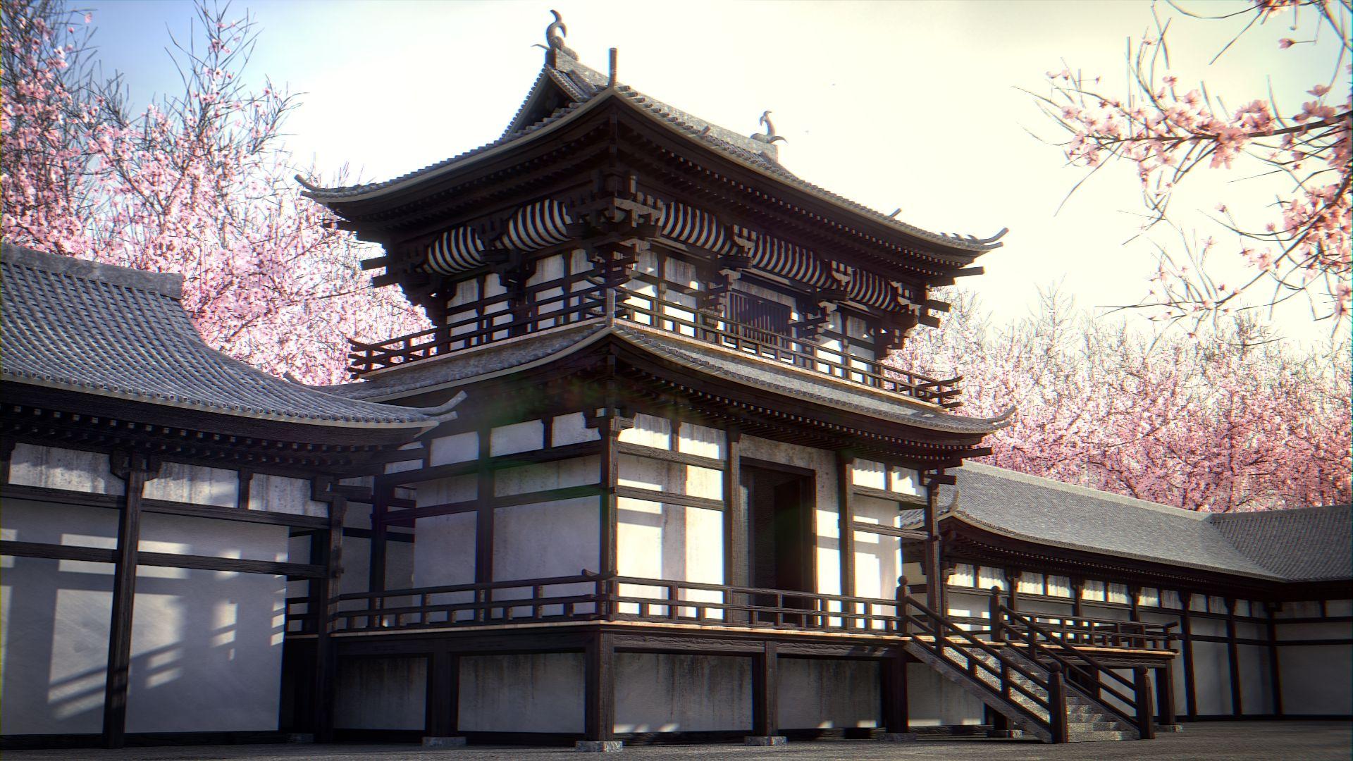 Japanese Temple Wallpapers - Top Free Japanese Temple Backgrounds ...