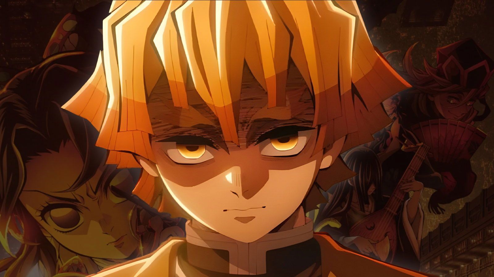 Zenitsu Infinity Castle Wallpapers - Top Free Zenitsu Infinity Castle ...