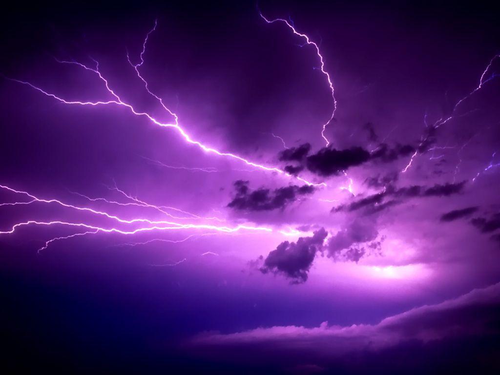 Purple Lightning Storm Wallpapers - Top Free Purple Lightning Storm ...
