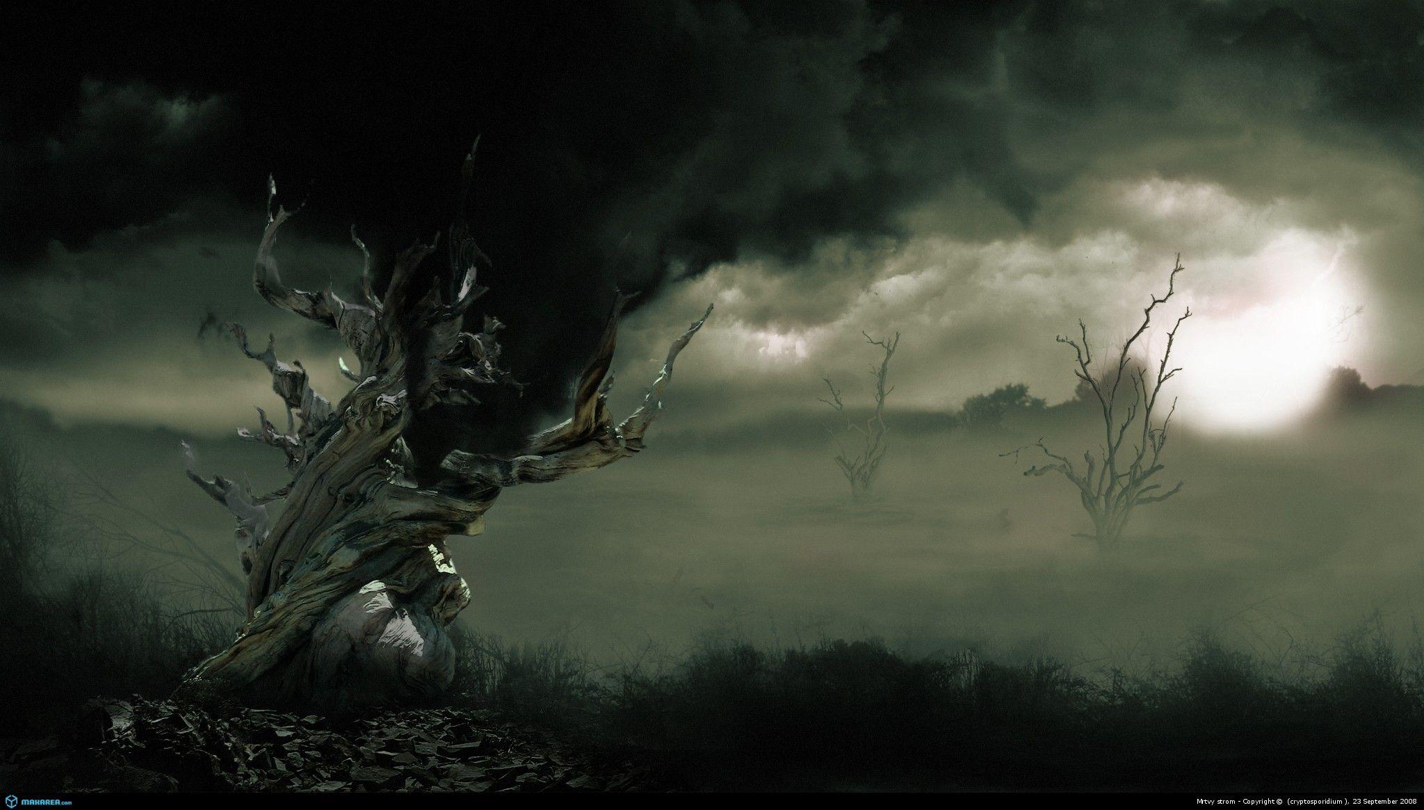 Scary Storm Wallpapers - Top Free Scary Storm Backgrounds - WallpaperAccess