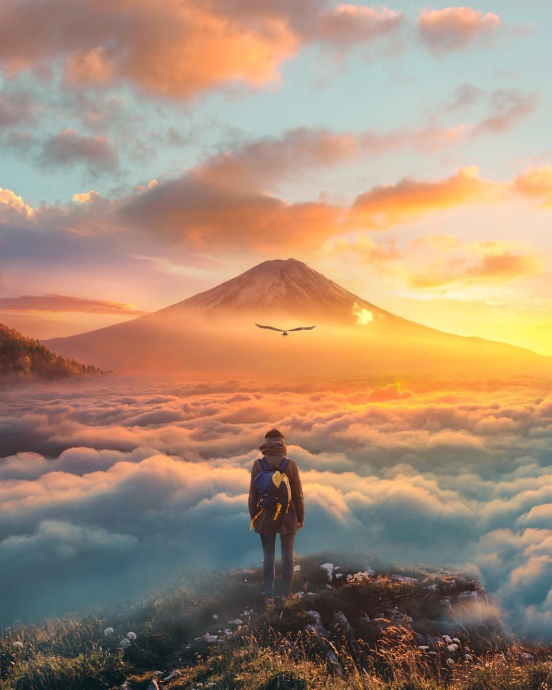 Pemandangan Gunung Wallpapers - Top Free Pemandangan Gunung Backgrounds ...