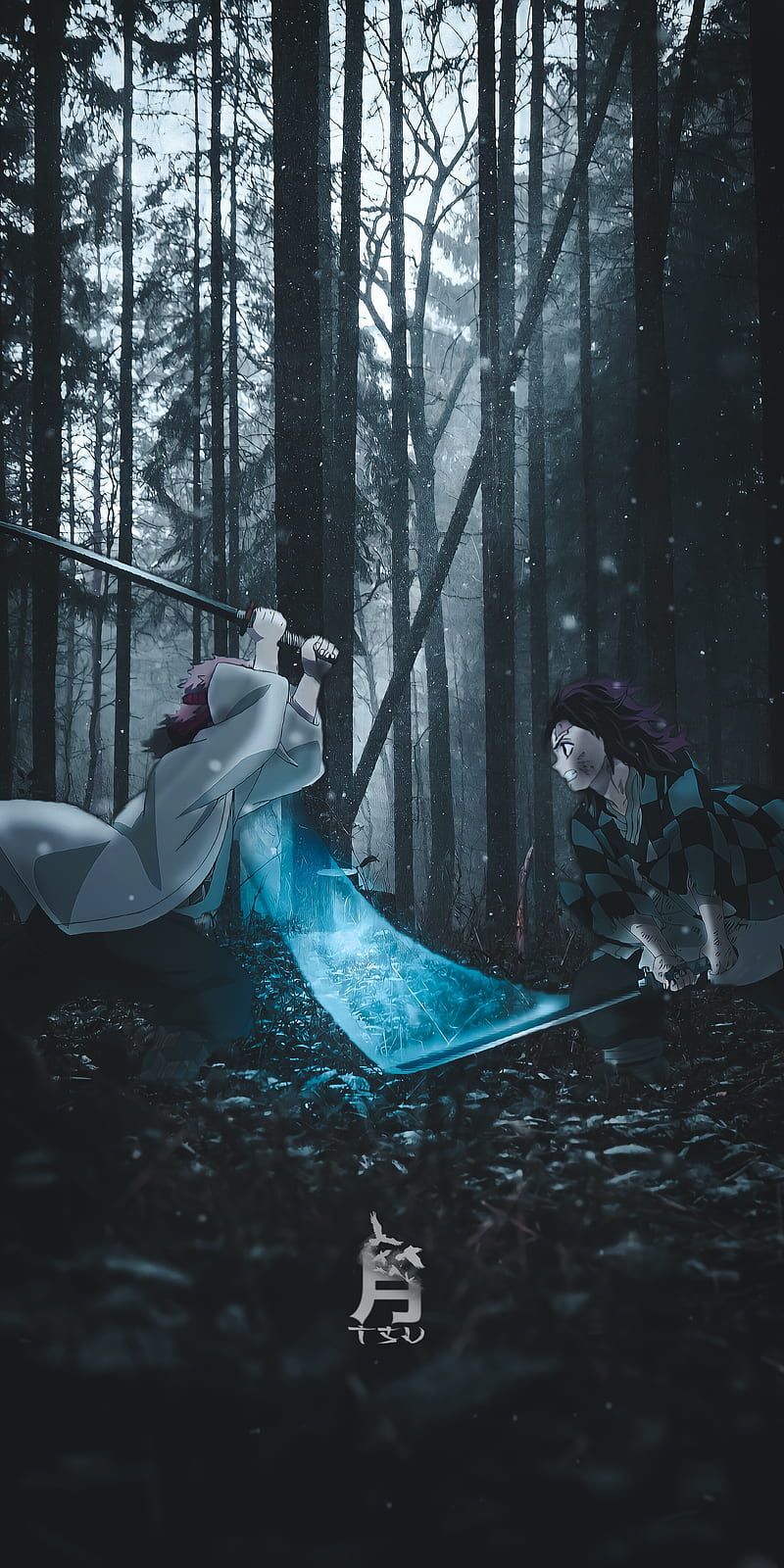 Demon Slayer Forest Wallpapers - Top Free Demon Slayer Forest ...