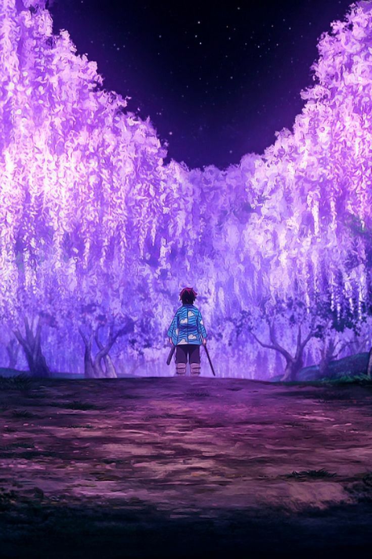 Demon Slayer Forest Wallpapers - Top Free Demon Slayer Forest ...