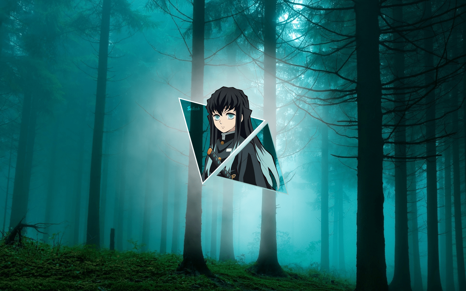 Demon Slayer Forest Wallpapers - Top Free Demon Slayer Forest ...