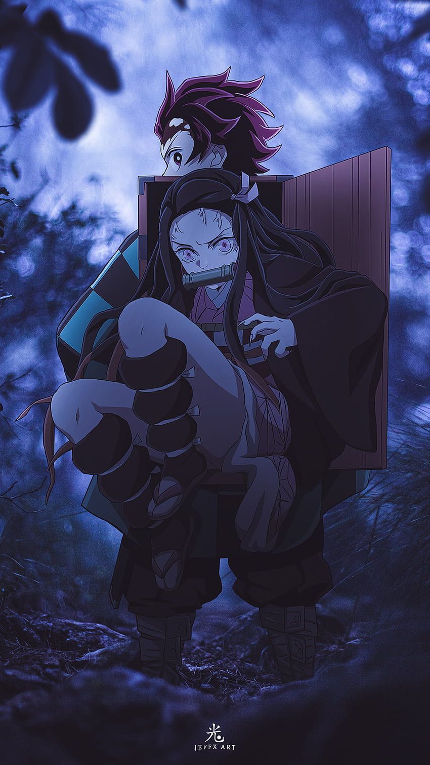 Demon Slayer Forest Wallpapers - Top Free Demon Slayer Forest ...