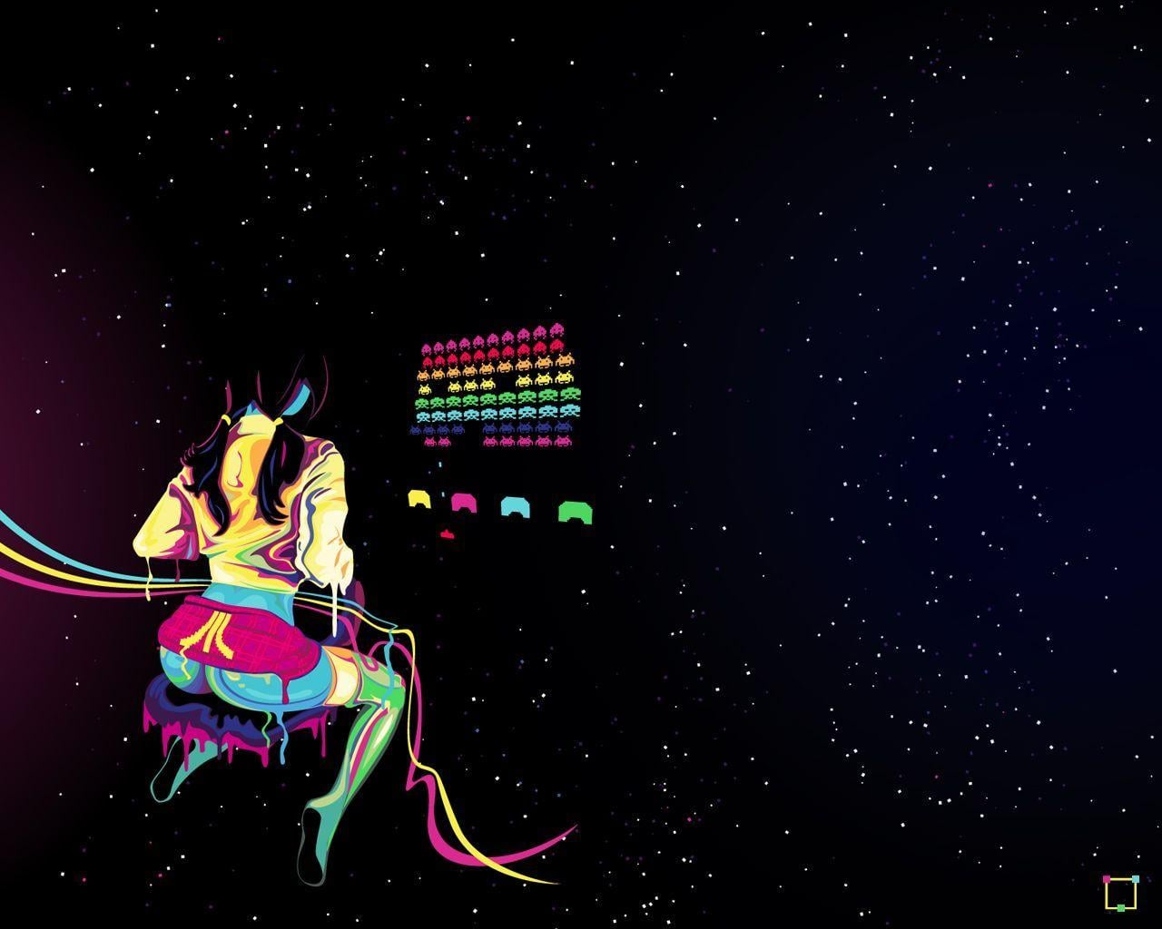 Neon Gaming Wallpapers - Top Free Neon Gaming Backgrounds - WallpaperAccess