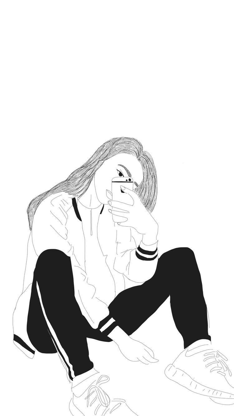 Girls Drawing Wallpapers - Top Free Girls Drawing Backgrounds ...