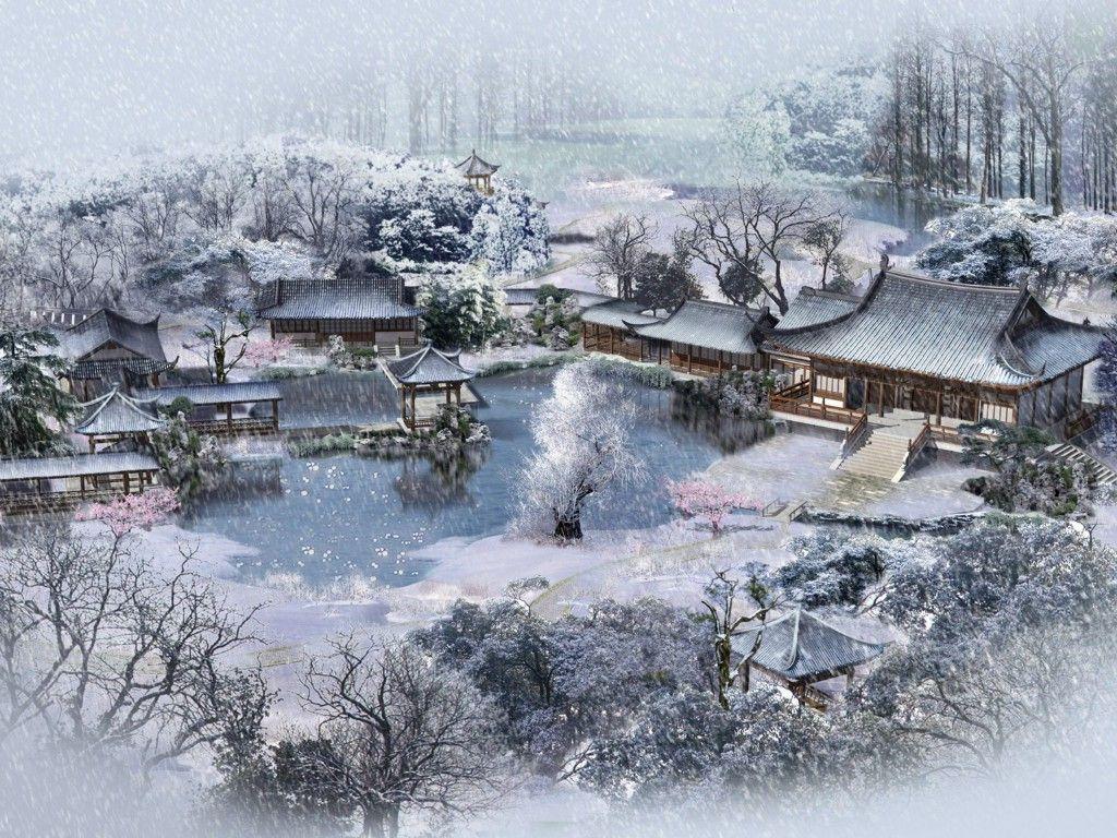 Japanese Winter Wallpapers - Top Free Japanese Winter Backgrounds ...