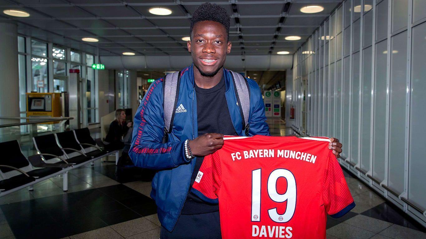 Alphonso Davies Wallpapers - Top Free Alphonso Davies Backgrounds ...