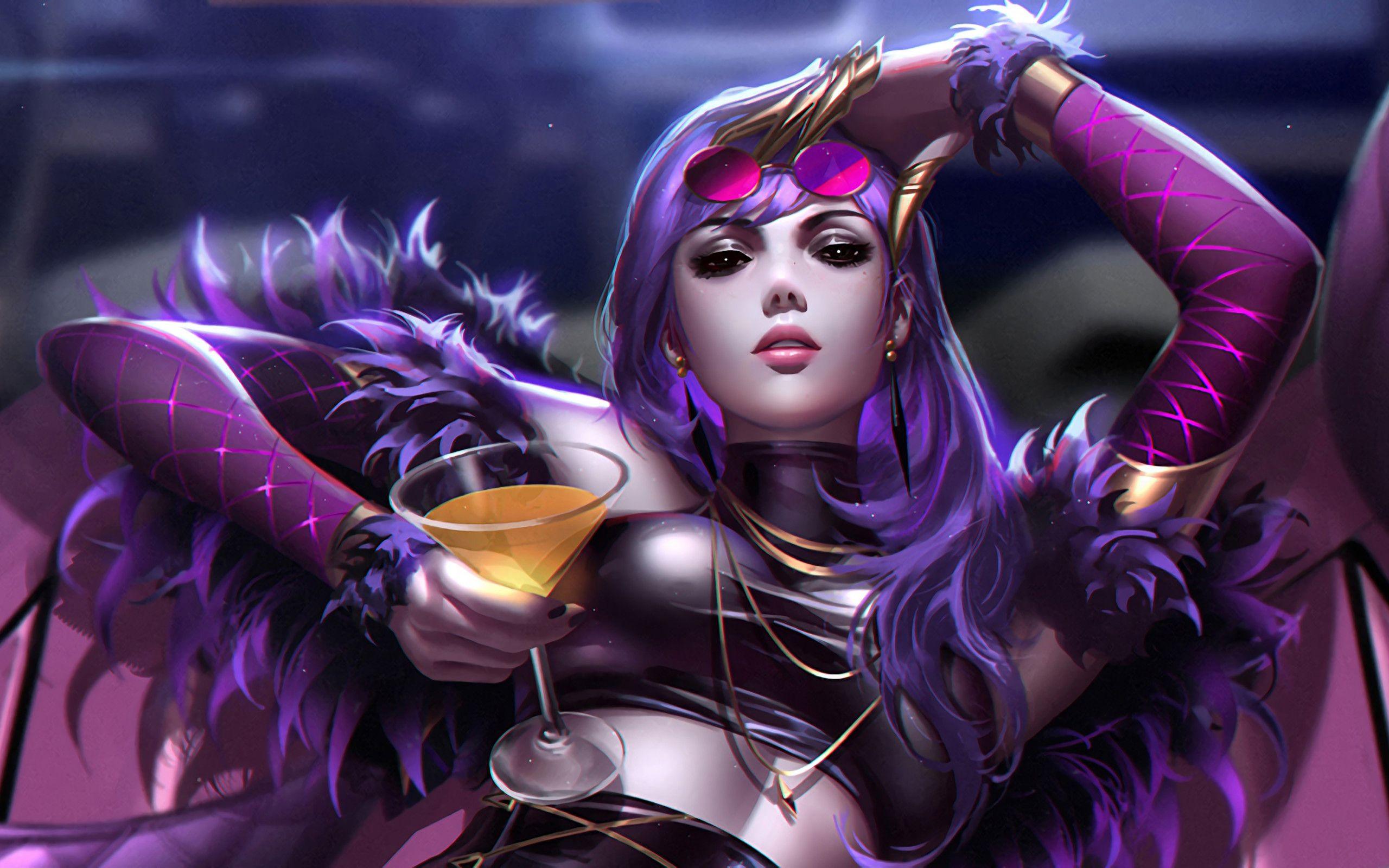 Kda Evelynn Wallpapers - Top Free Kda Evelynn Backgrounds - WallpaperAccess