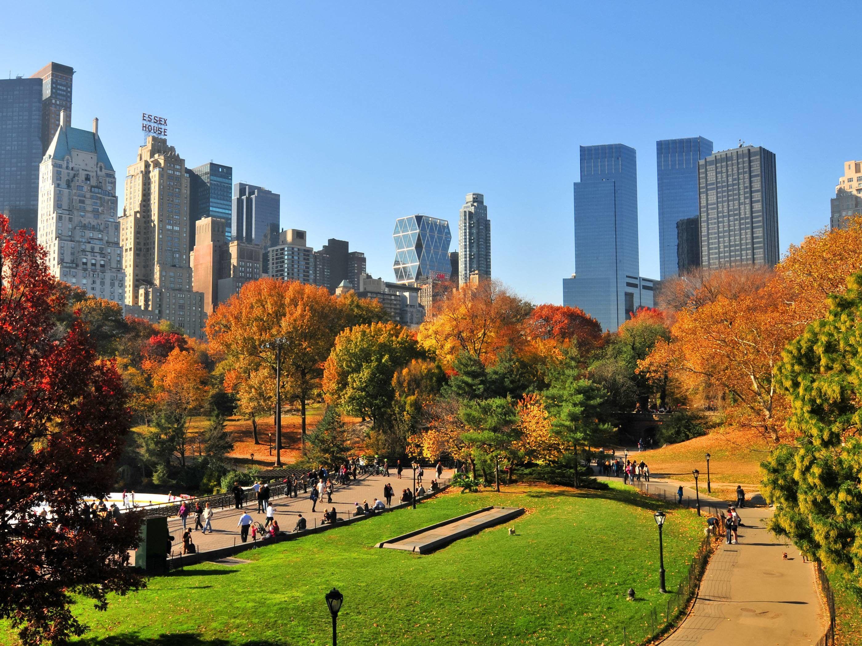 Central Park Autumn Wallpapers - Top Free Central Park Autumn ...
