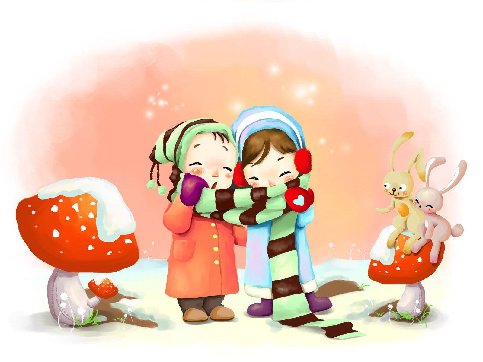 Cute Fall Cartoon Wallpapers - Top Free Cute Fall Cartoon Backgrounds ...