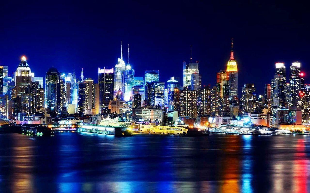 Night Time City Wallpapers - Top Free Night Time City Backgrounds ...