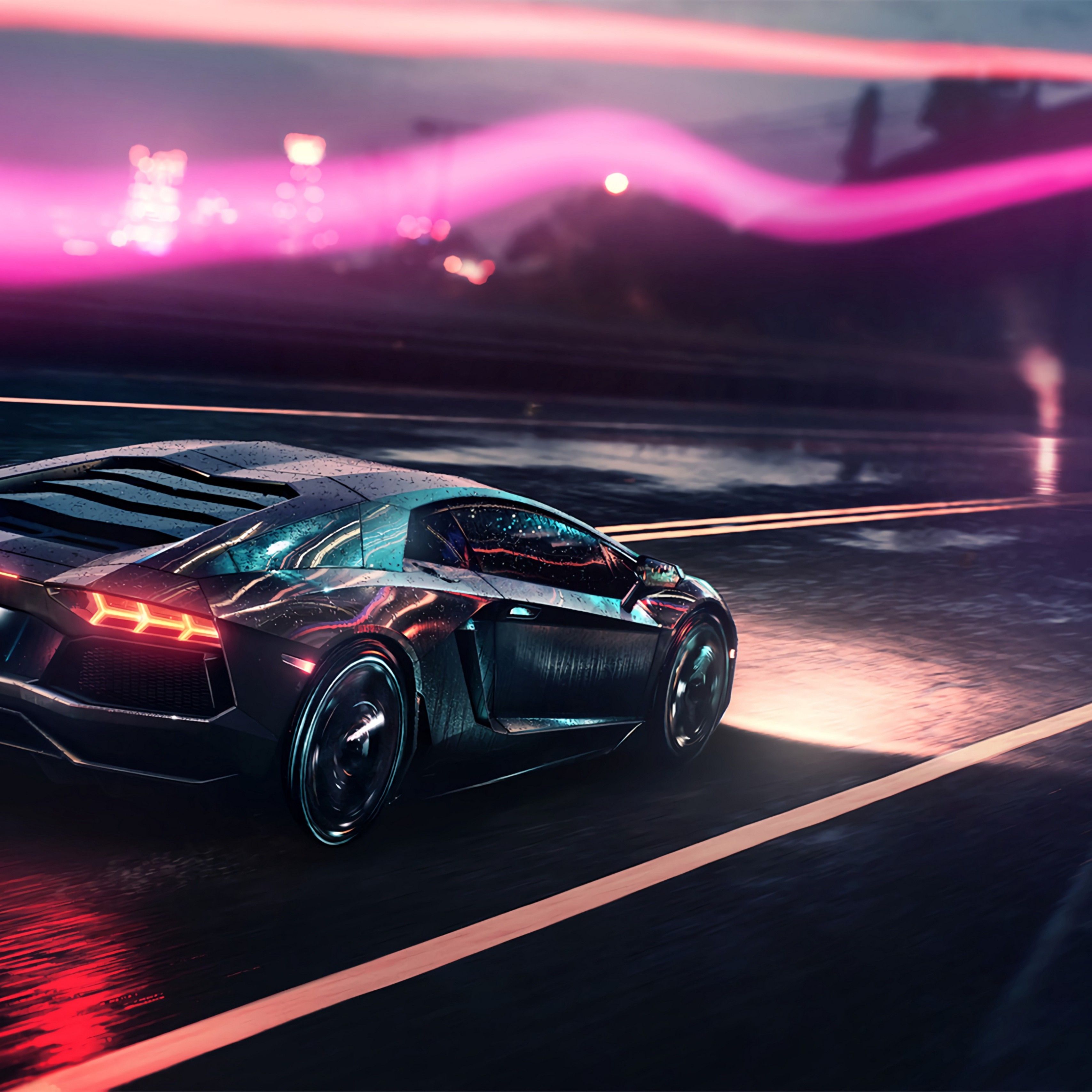 Lamborghini Night Wallpapers - Top Free Lamborghini Night Backgrounds ...