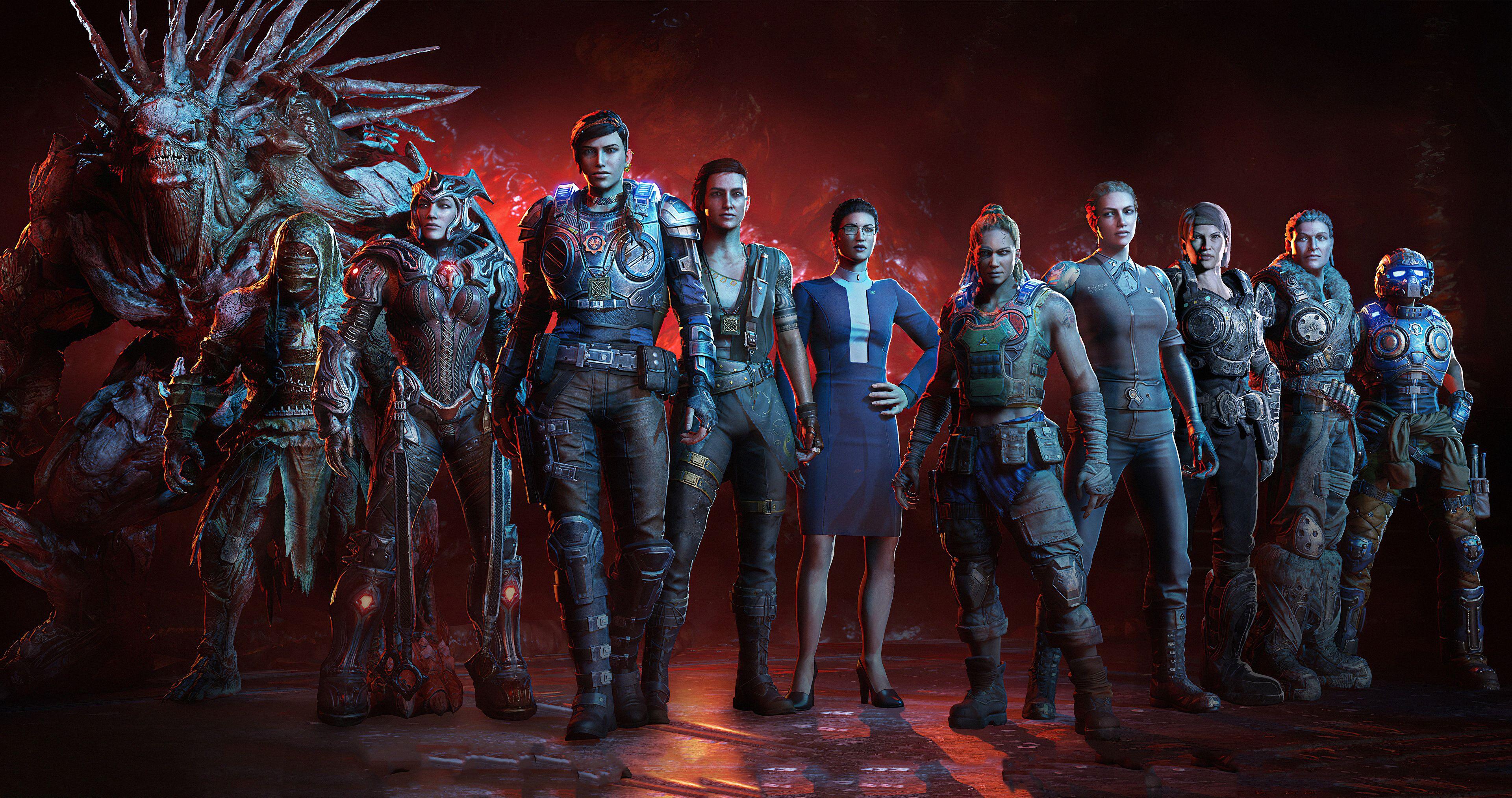 Gears 5 4K Wallpapers - Top Free Gears 5 4K Backgrounds - WallpaperAccess