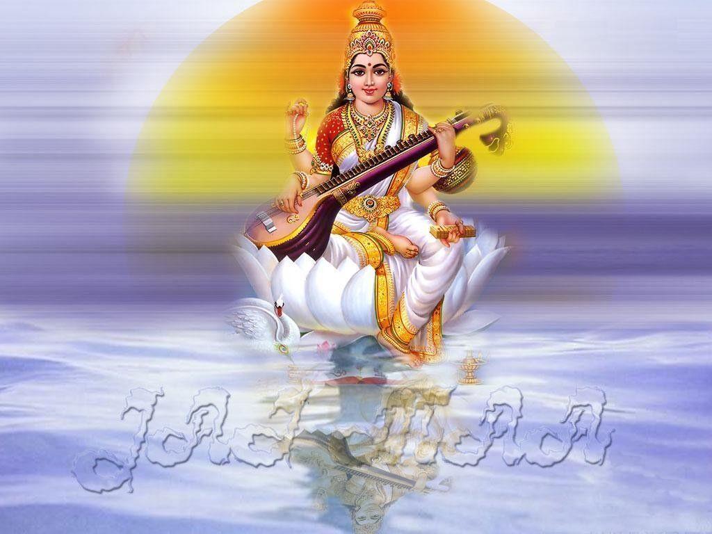 Saraswati Devi Wallpapers - Top Free Saraswati Devi Backgrounds - WallpaperAccess
