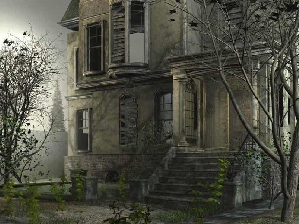 Ghost House Wallpapers - Top Free Ghost House Backgrounds - WallpaperAccess