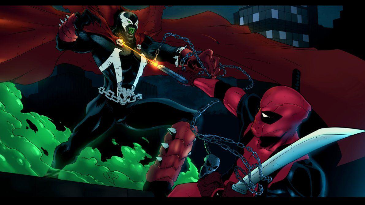 Cartoon Deadpool Spawn Wallpapers - Top Free Cartoon Deadpool Spawn ...