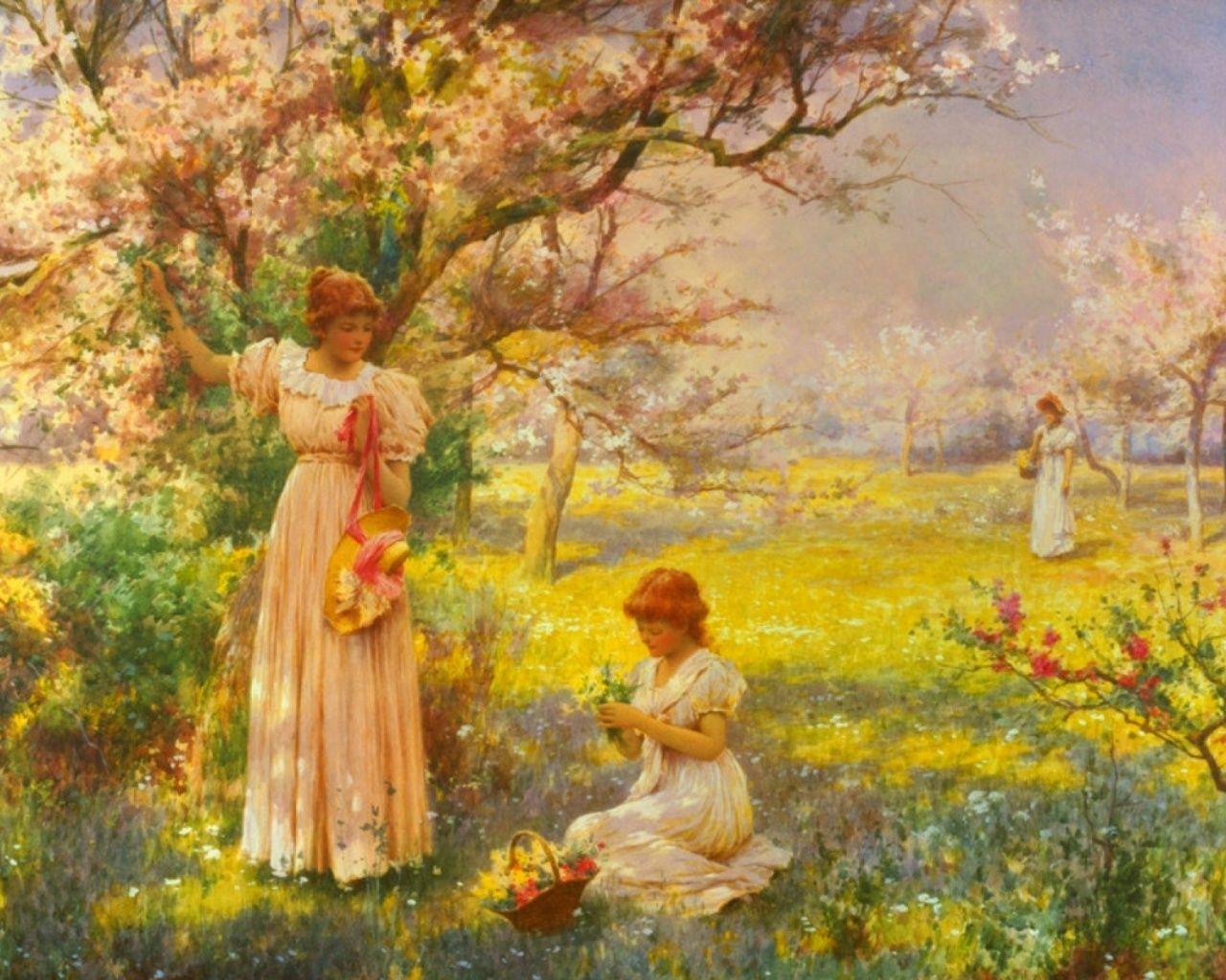 Spring Painting Wallpapers - Top Free Spring Painting Backgrounds ...