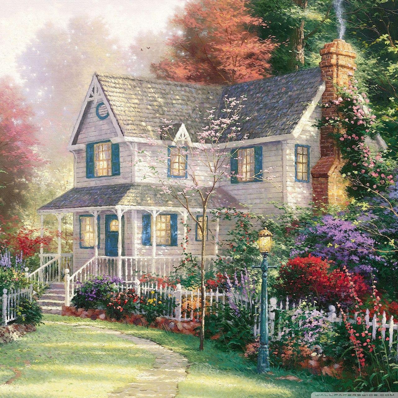 Spring Painting Wallpapers - Top Free Spring Painting Backgrounds ...