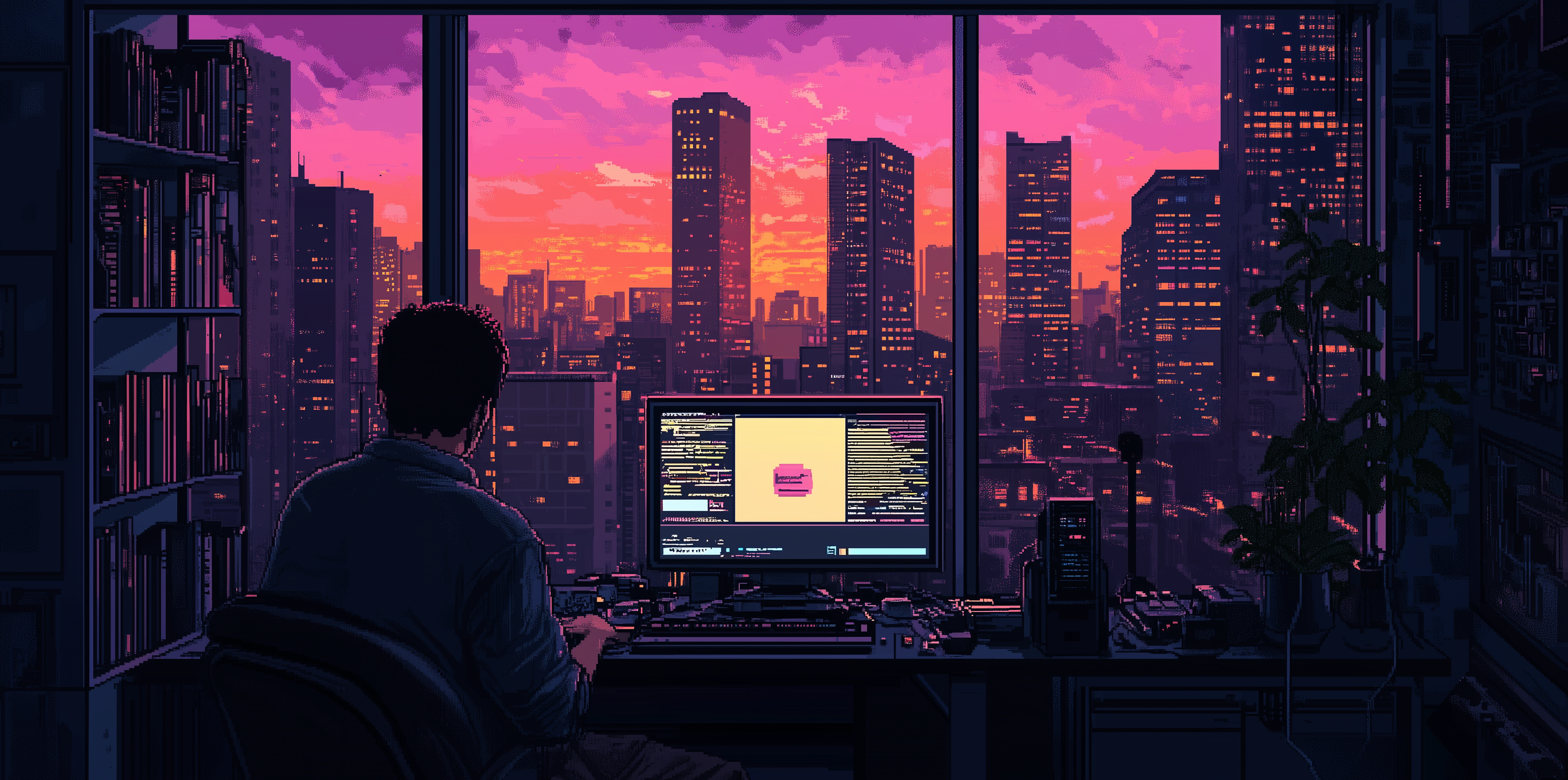 Lofi Pixel Art Wallpapers - Top Free Lofi Pixel Art Backgrounds ...