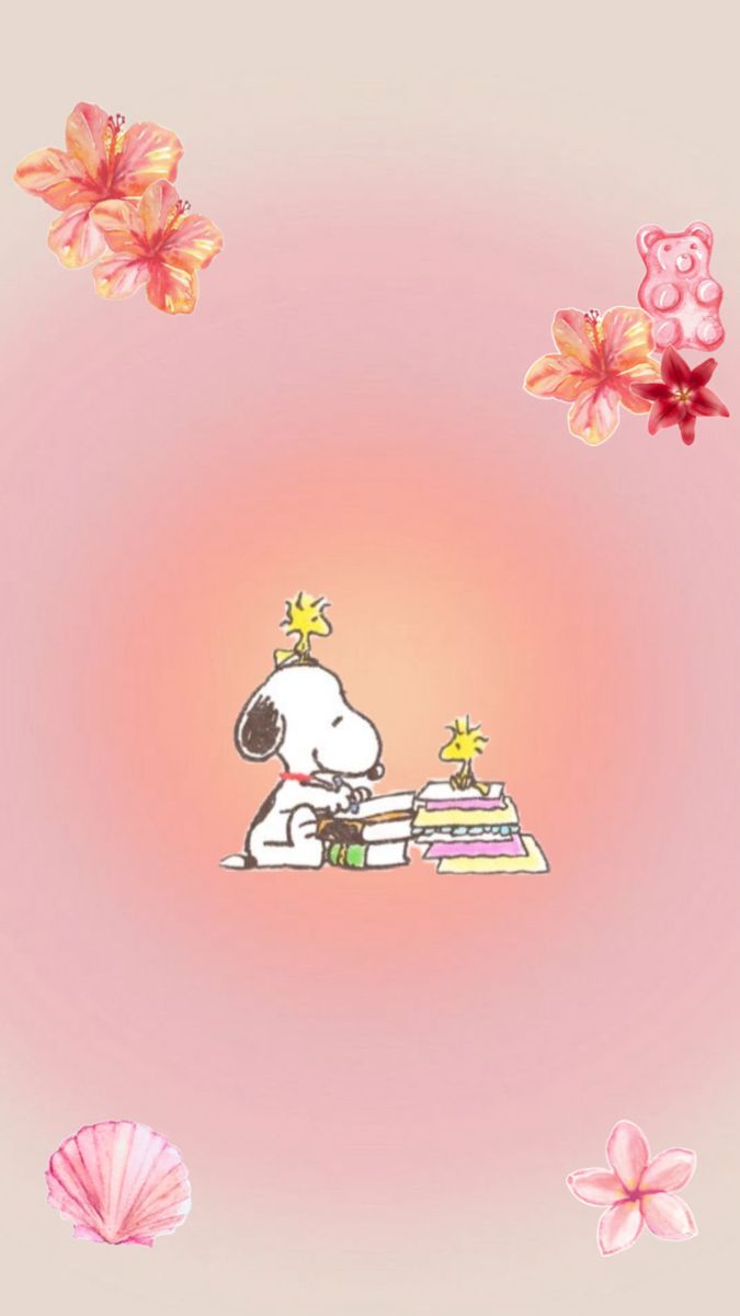 Snoopy Pink Wallpapers - Top Free Snoopy Pink Backgrounds - WallpaperAccess