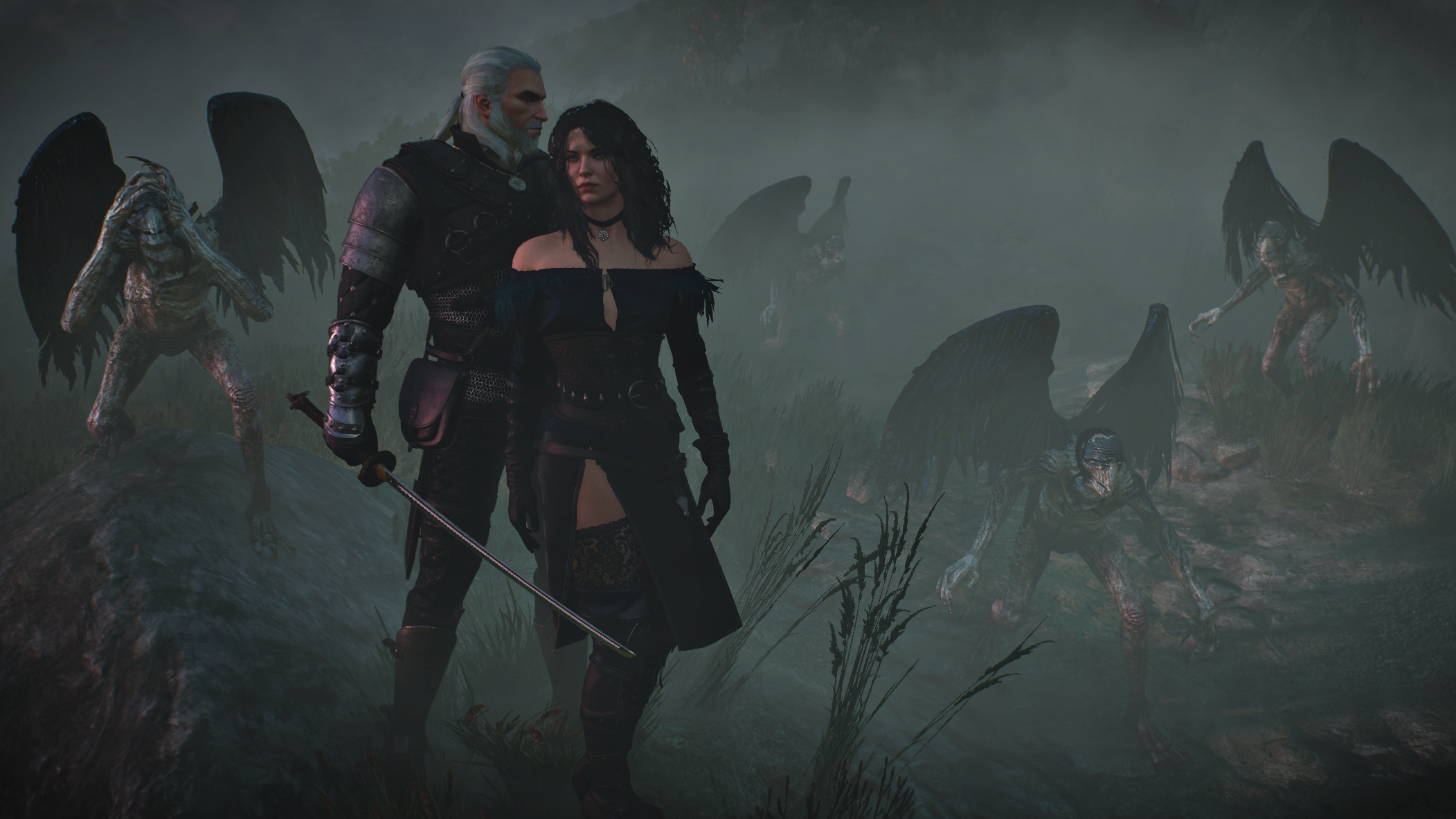 Geralt and Yennefer Wallpapers - Top Free Geralt and Yennefer ...