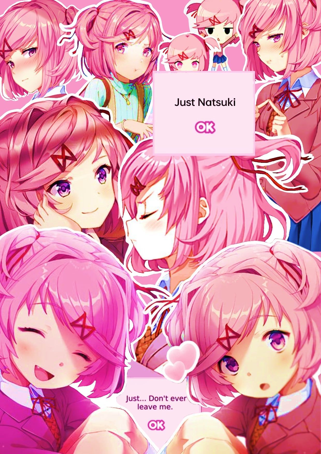 Natsuki DDLC Wallpapers - Top Free Natsuki DDLC Backgrounds ...
