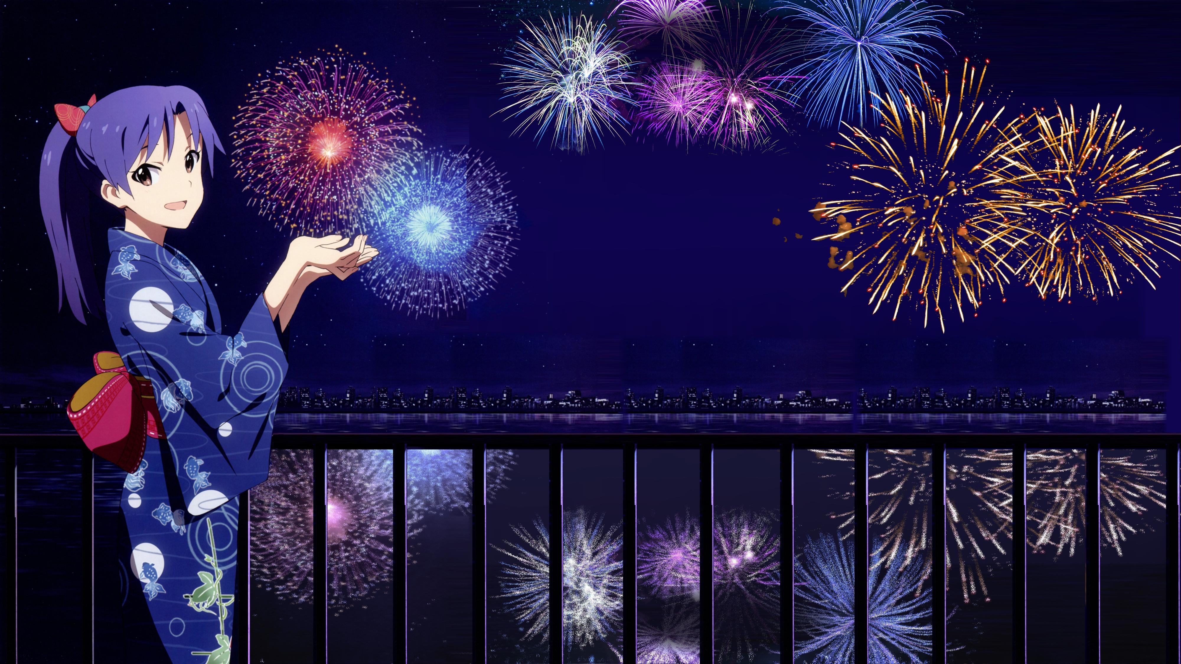 Firework Anime Wallpapers - Top Free Firework Anime Backgrounds ...