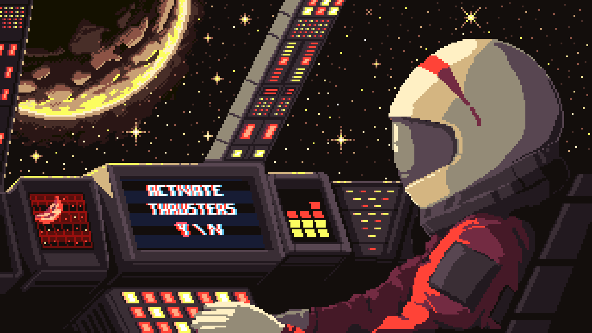 Pixel Space Gif Wallpapers - Top Free Pixel Space Gif Backgrounds ...