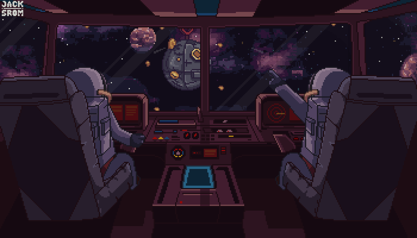 Pixel Space Gif Wallpapers - Top Free Pixel Space Gif Backgrounds ...