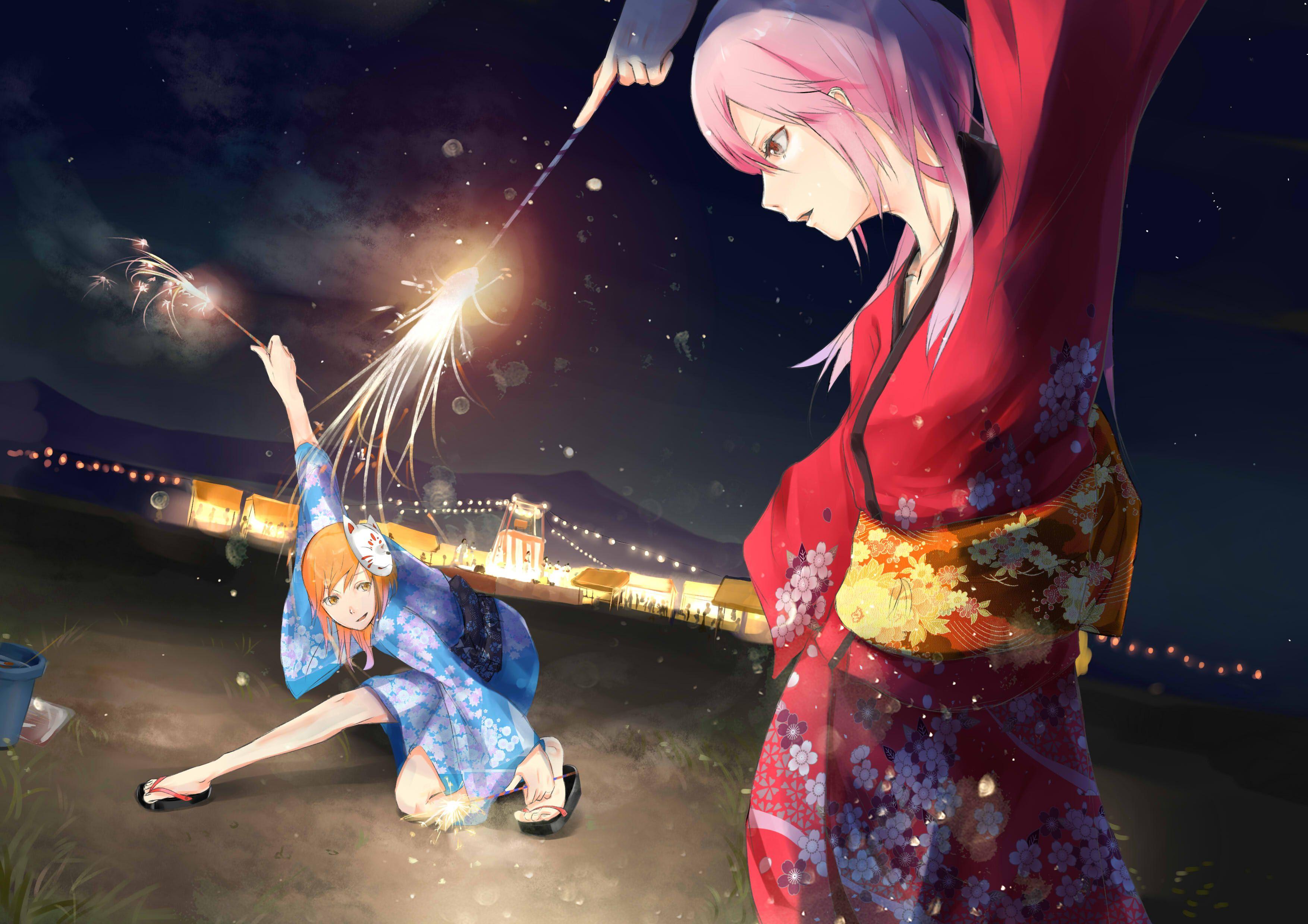 Firework Anime Wallpapers - Top Free Firework Anime Backgrounds ...