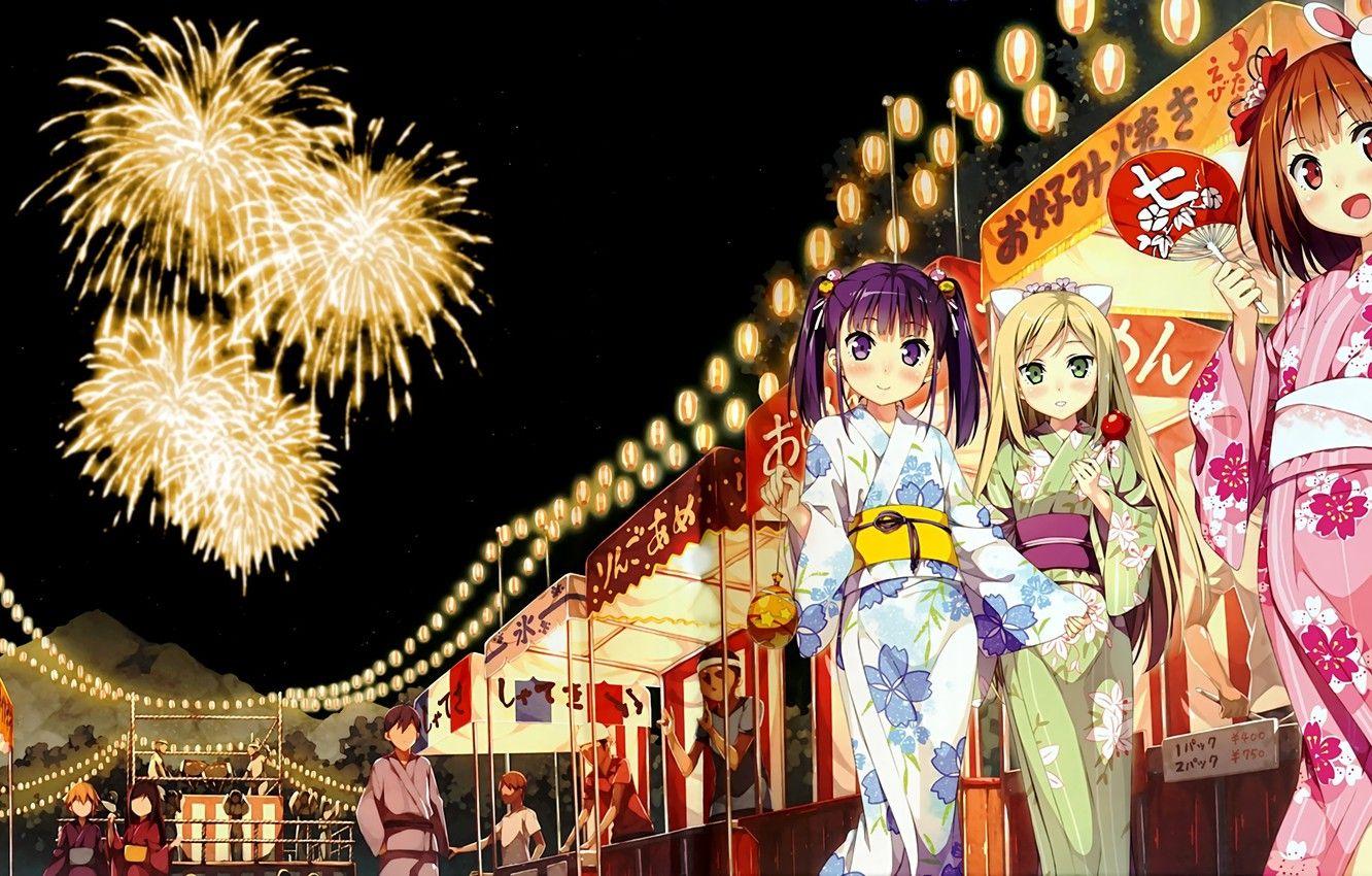 Firework Anime Wallpapers - Top Free Firework Anime Backgrounds ...