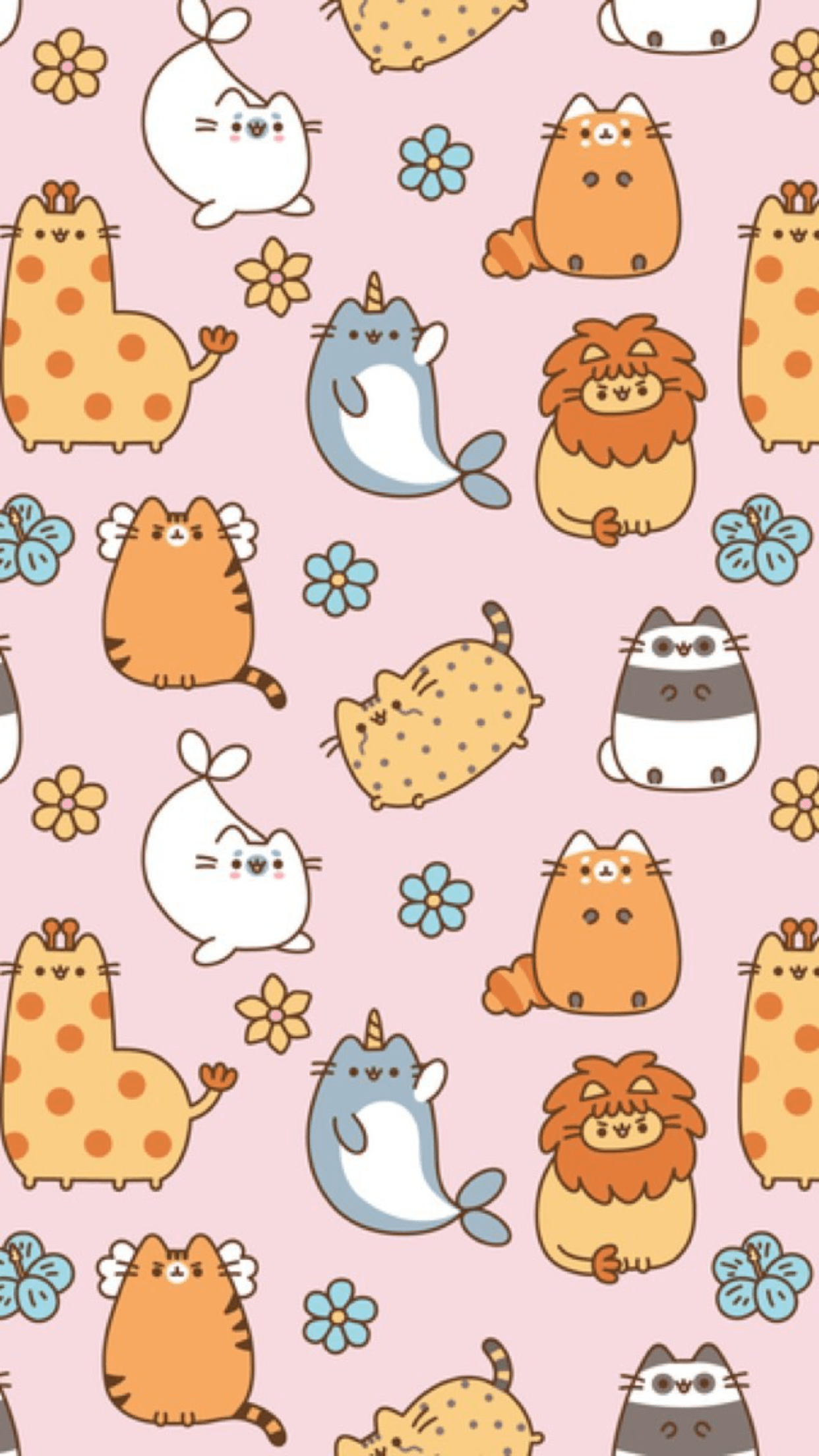 Pusheen iPhone 8 Wallpapers - Top Free Pusheen iPhone 8 Backgrounds ...